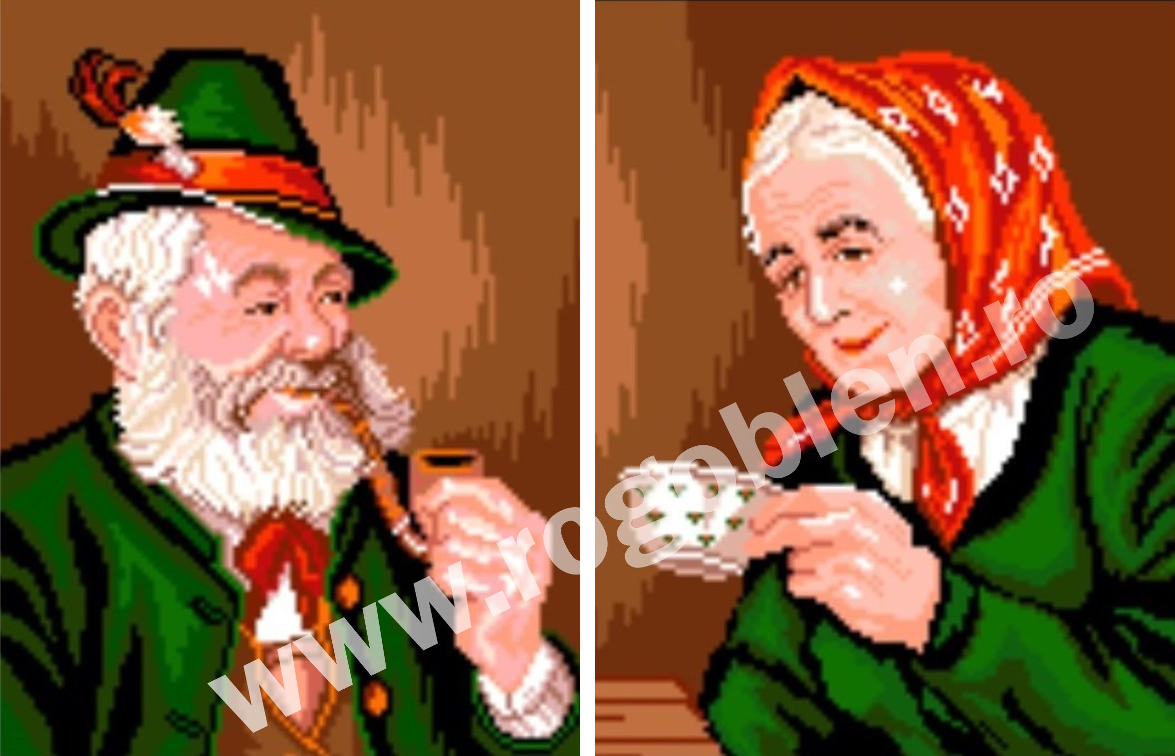 Bunicul si bunica - Rogoblen